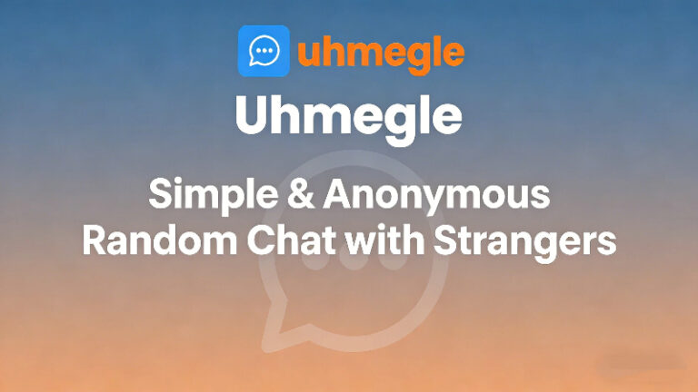Uhmegle: Simple & Anonymous Random Chat with Strangers - Pink Chat