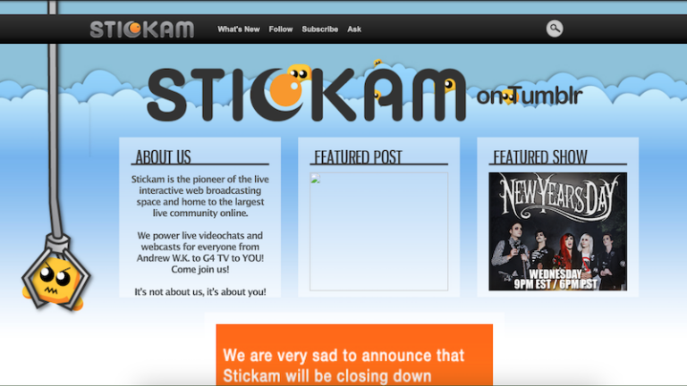 Stickam: The OG Livestream Pioneer We Lost Too Soon - Pink Chat