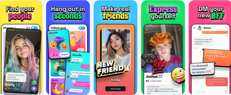 Hoop App Review: Connecting on Snapchat with 1v1 Chats - Pink Chat